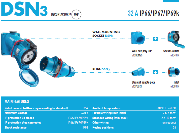 MARECHEL DSN PLUG & SOCKET - Lite Unite